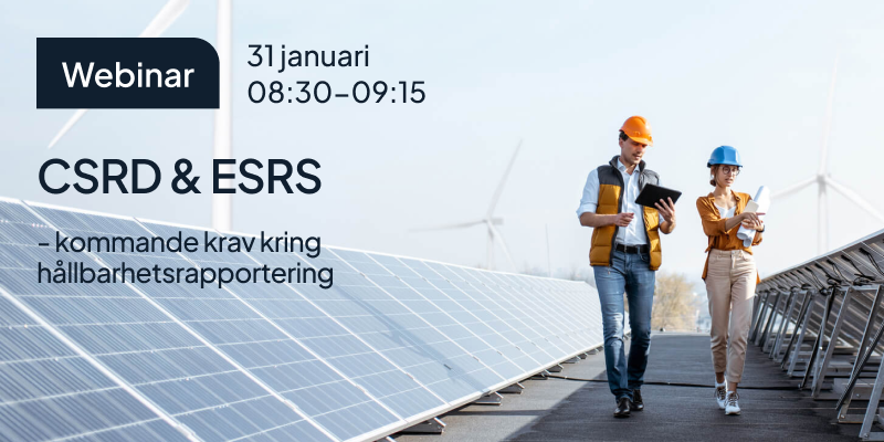 CSRD & ESRS - kommande krav kring hållbarhetsrapportering - Stratsys